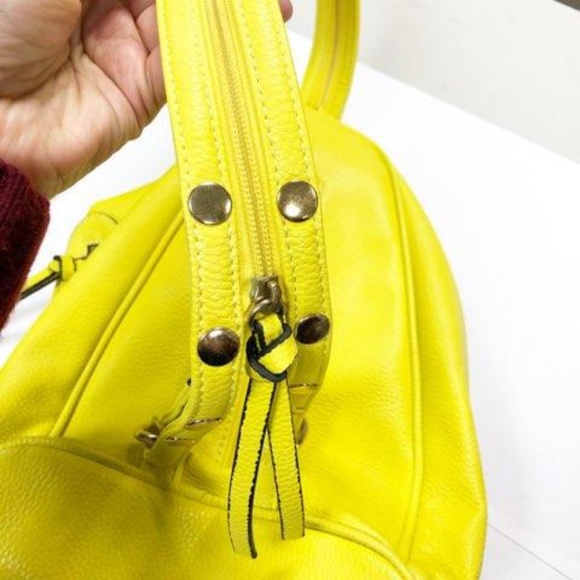 Bags | Bright Yellow Small Backpack | Poshmark
